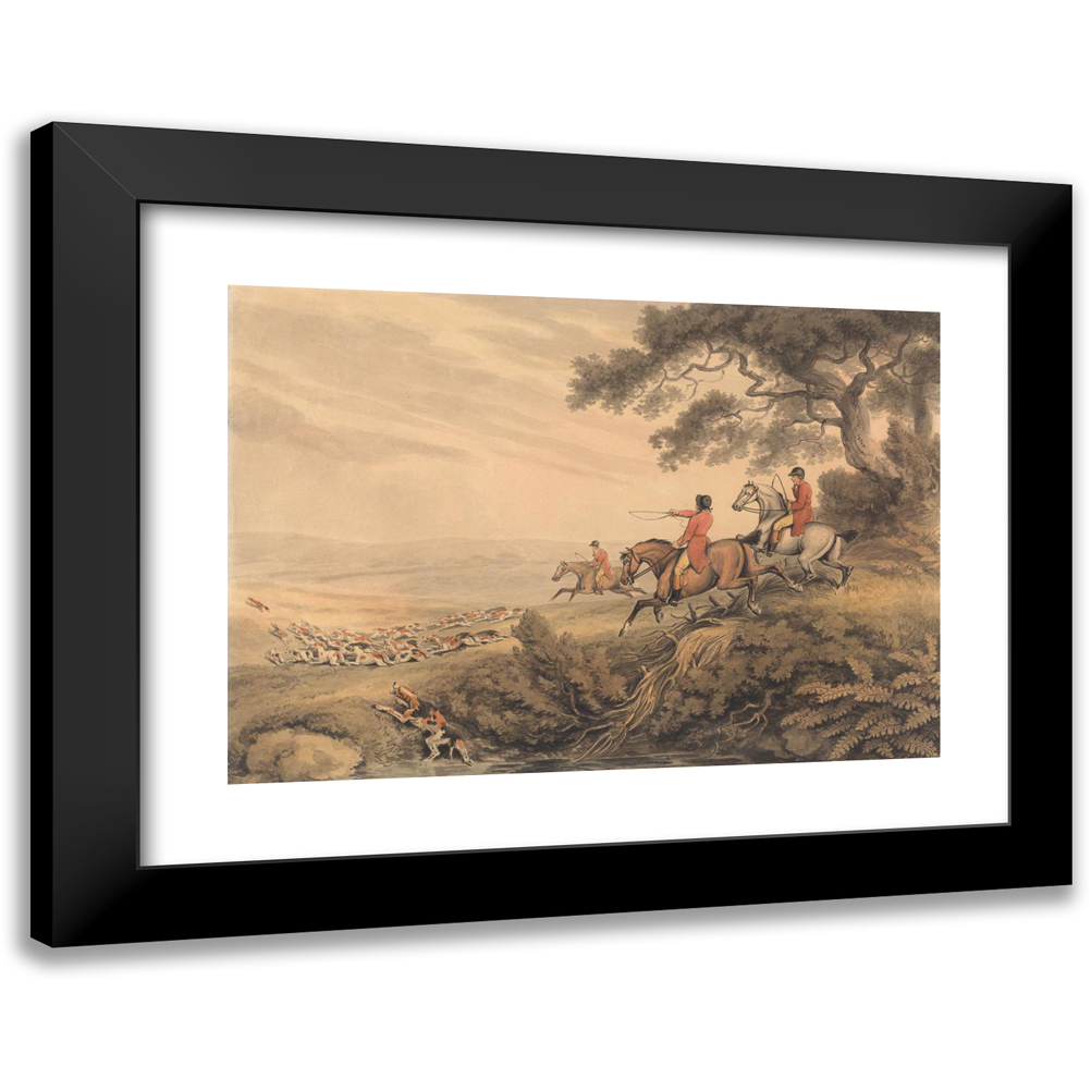 Samuel Howitt 18x14 Black Modern Framed Museum Art Print Titled ...