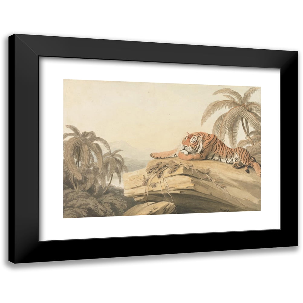 Samuel Howitt 24x18 Black Modern Framed Museum Art Print Titled - A ...