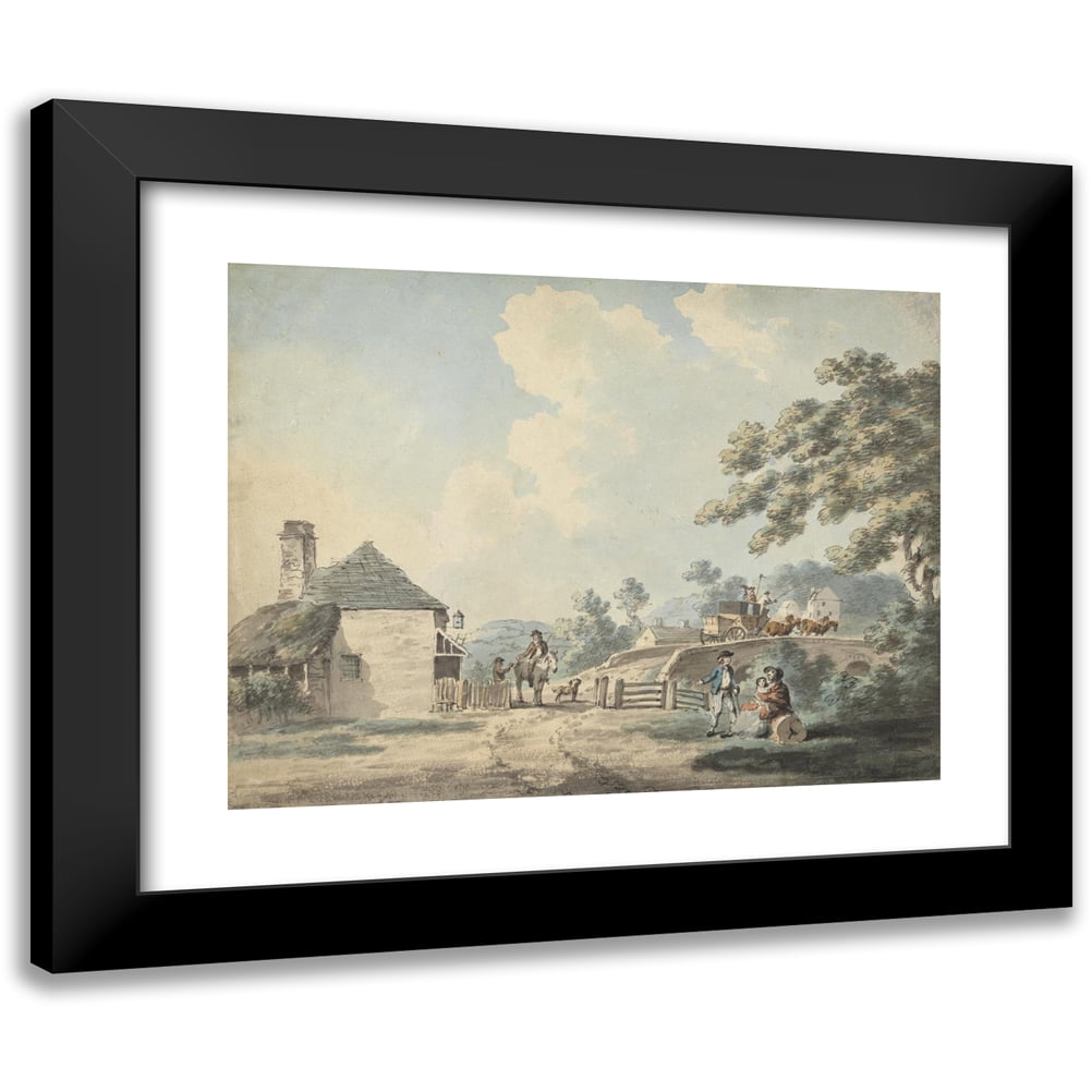 Samuel Howitt 24x19 Black Modern Framed Museum Art Print Titled - The ...