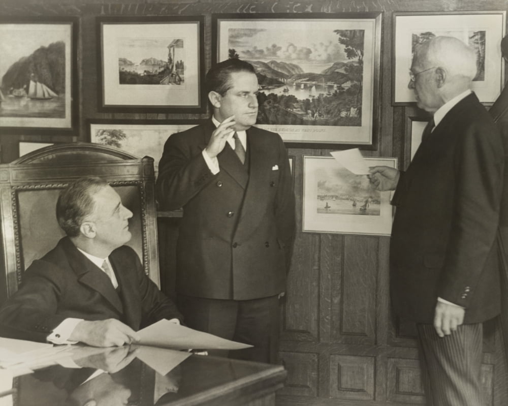 Samuel Irving Rosenman Sworn In As New York State Supreme Court Justice ...