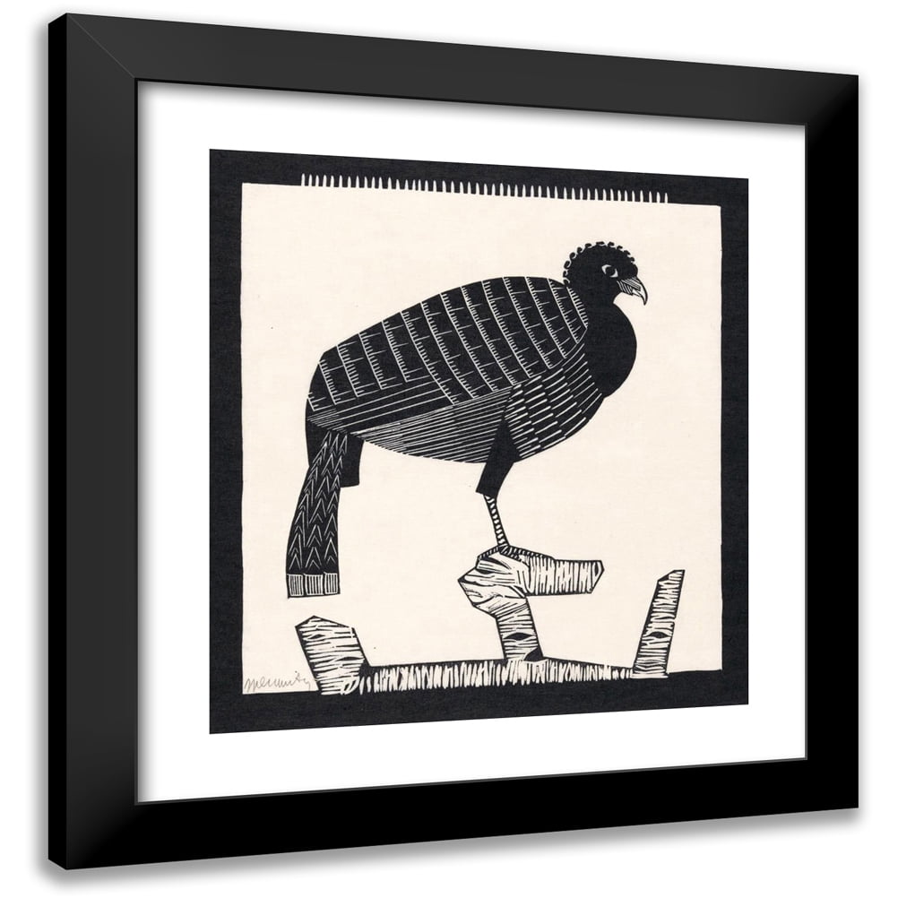 Samuel Jessurun de Mesquita 15x16 Black Modern Framed Museum Art Print ...