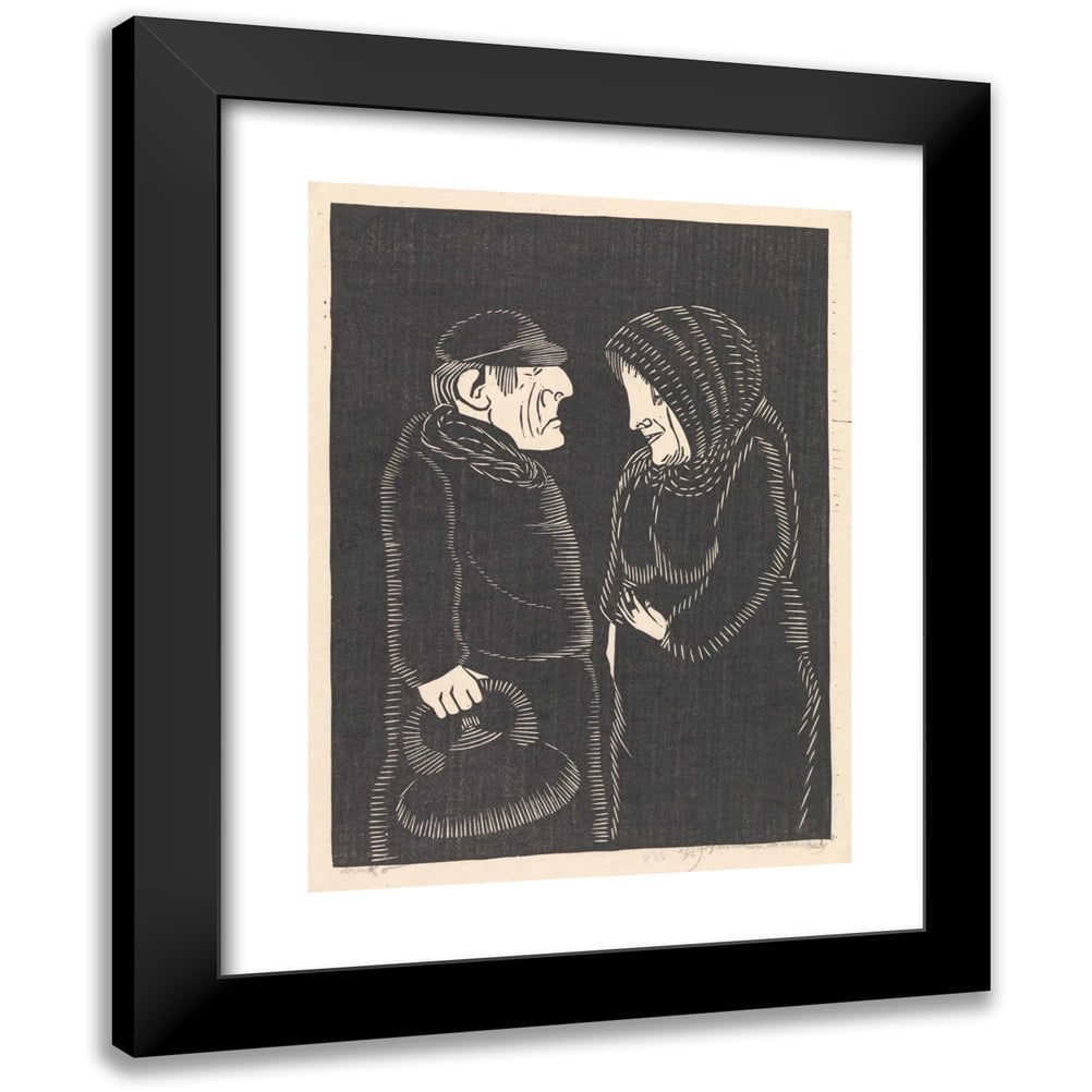 Samuel Jessurun de Mesquita 15x18 Black Modern Framed Museum Art Print ...