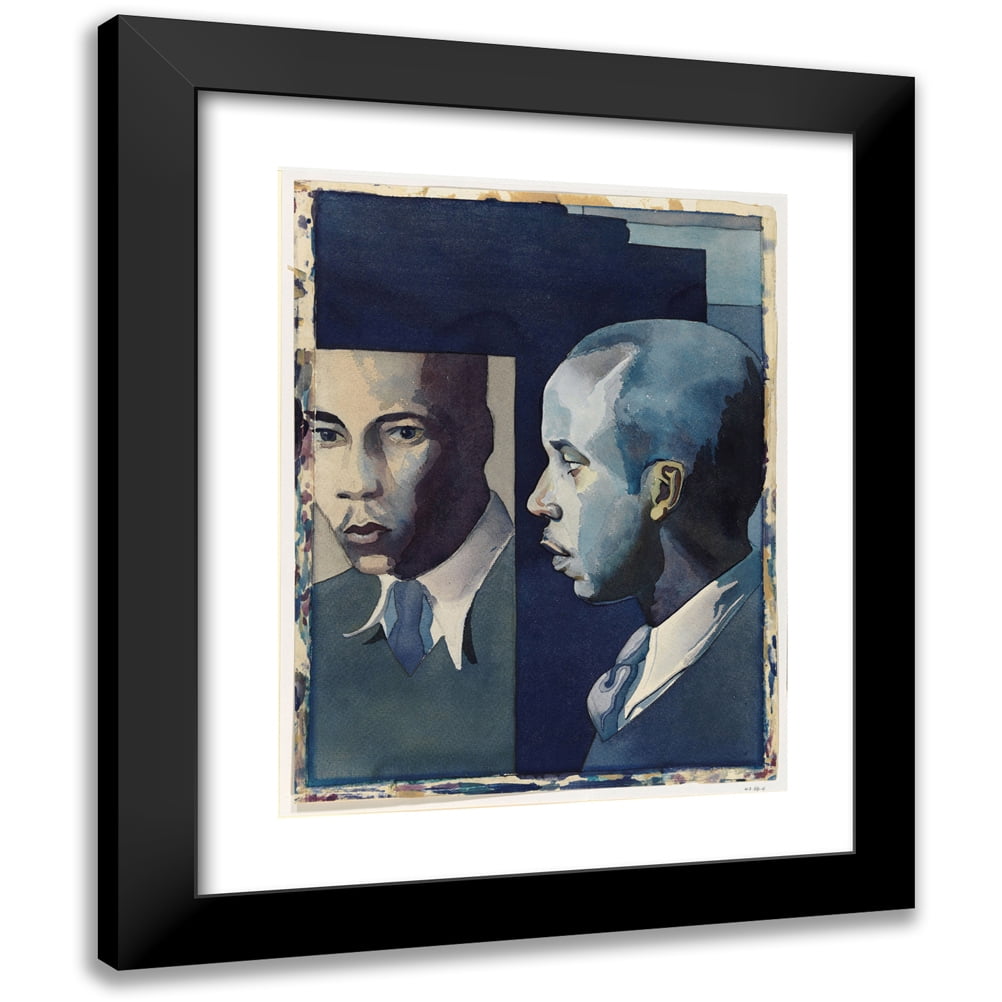 Samuel Joseph Brown, Jr. 15x18 Black Modern Framed Museum Art Print ...