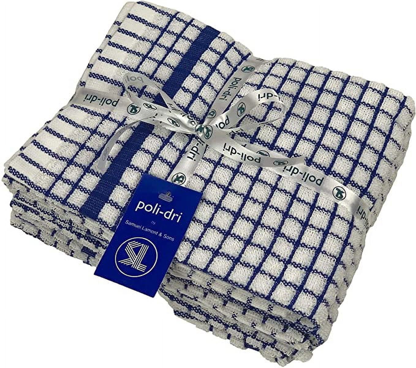 Samuel Lamont Poli-Dri 3-Piece Kitchen Tea Towel Set, 100% Cotton ...