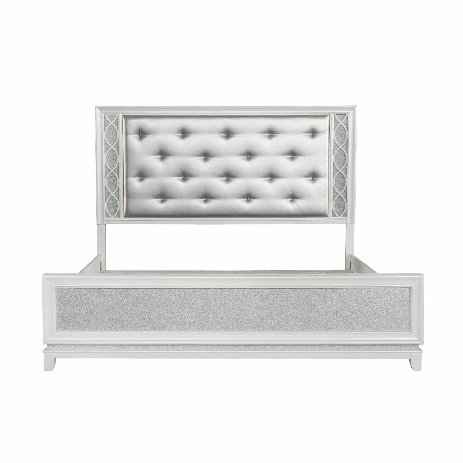 Samuel Lawrence Furniture Starlight Upholstered Panel Bed with LED ...