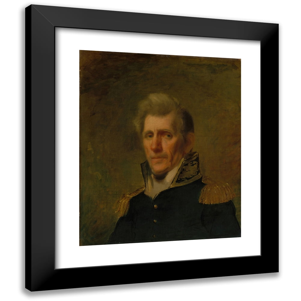 Samuel Lovett Waldo 12x14 Black Modern Framed Museum Art Print Titled ...