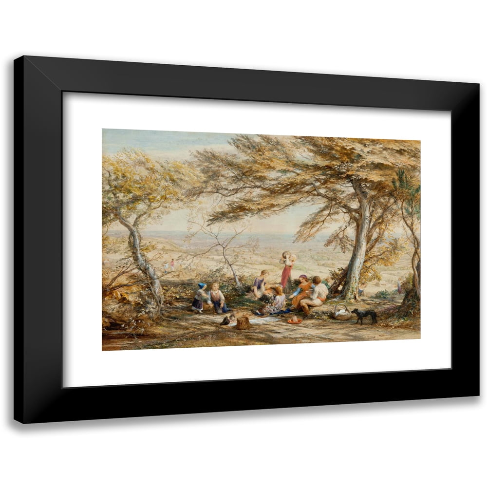 Samuel Palmer 14x11 Black Modern Framed Museum Art Print Titled - The ...