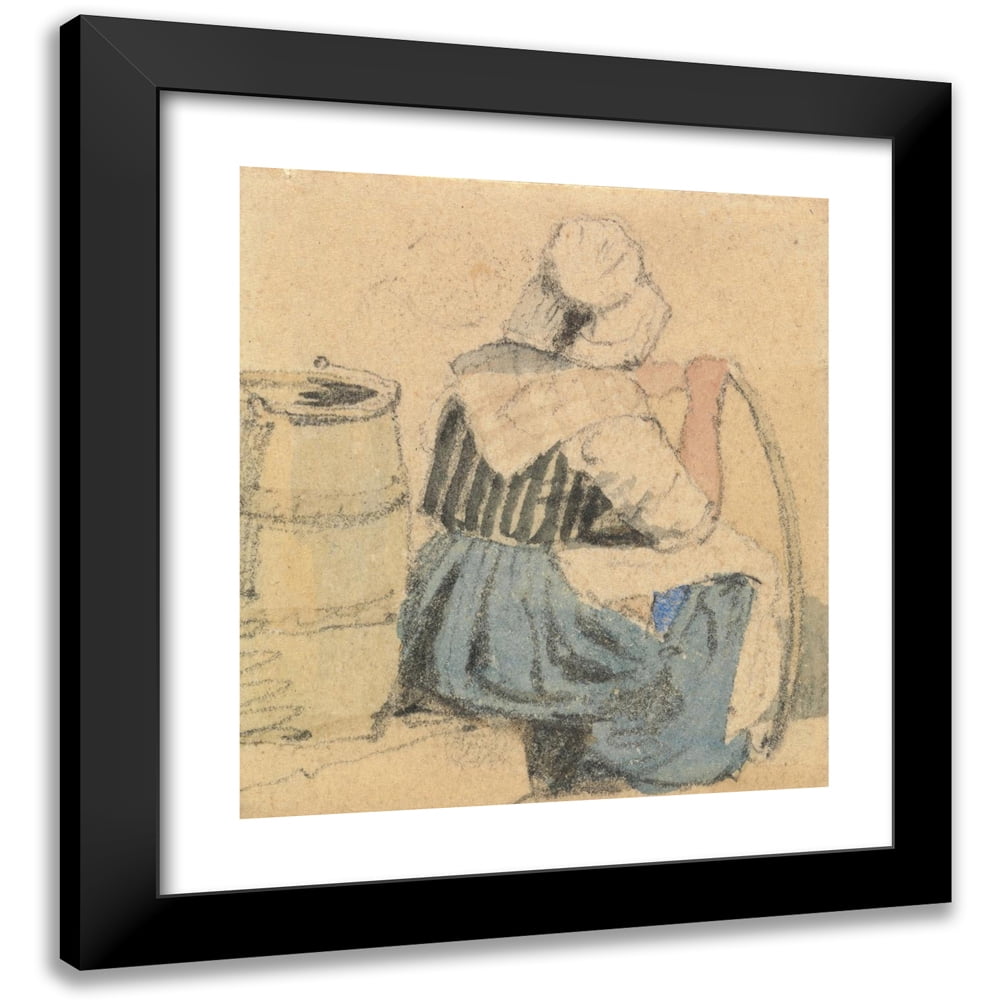 Samuel Prout 15x16 Black Modern Framed Museum Art Print Titled - A ...