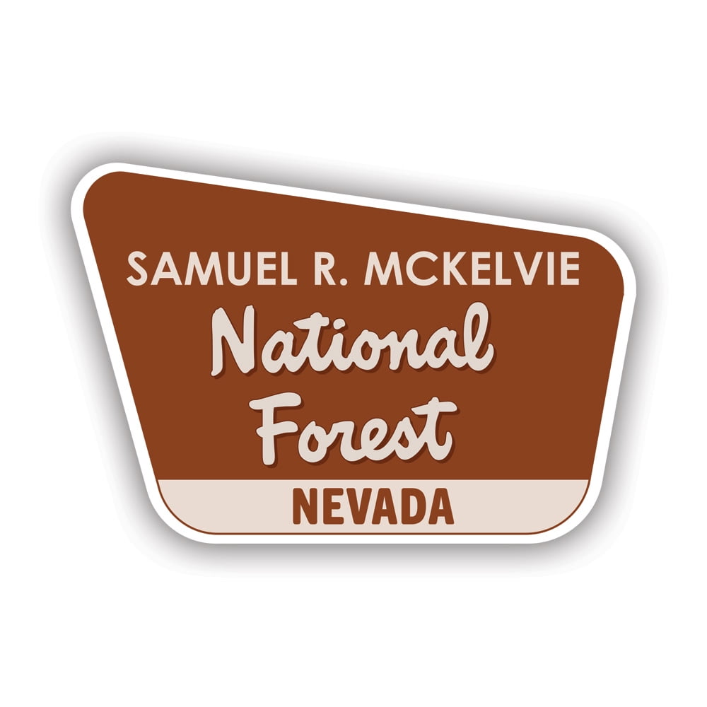 Samuel R. McKelvie National Forest Nevada nv Sticker Decal - Self ...