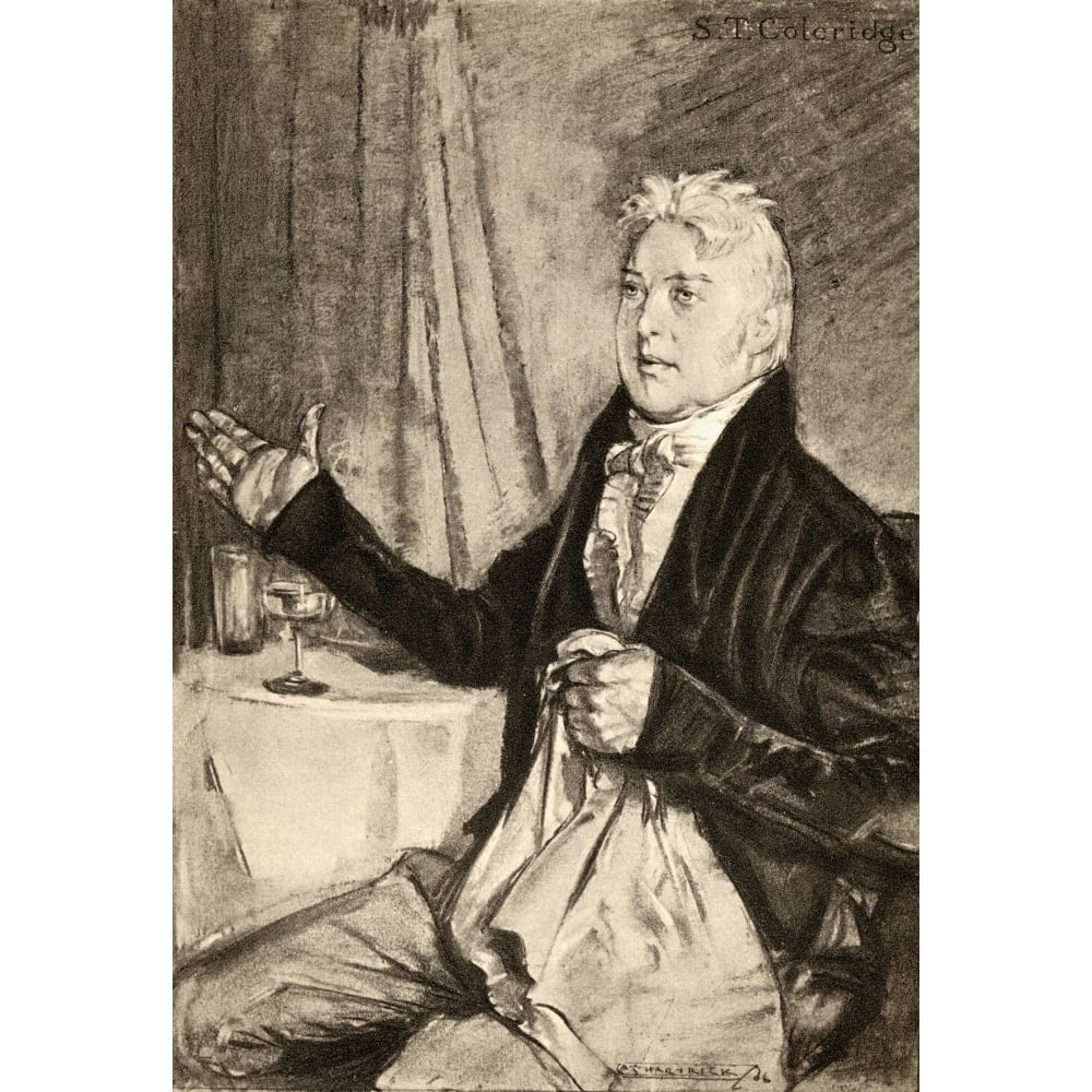 Samuel Taylor Coleridge 1772 1834 English Poet Critic And Philosopher ...