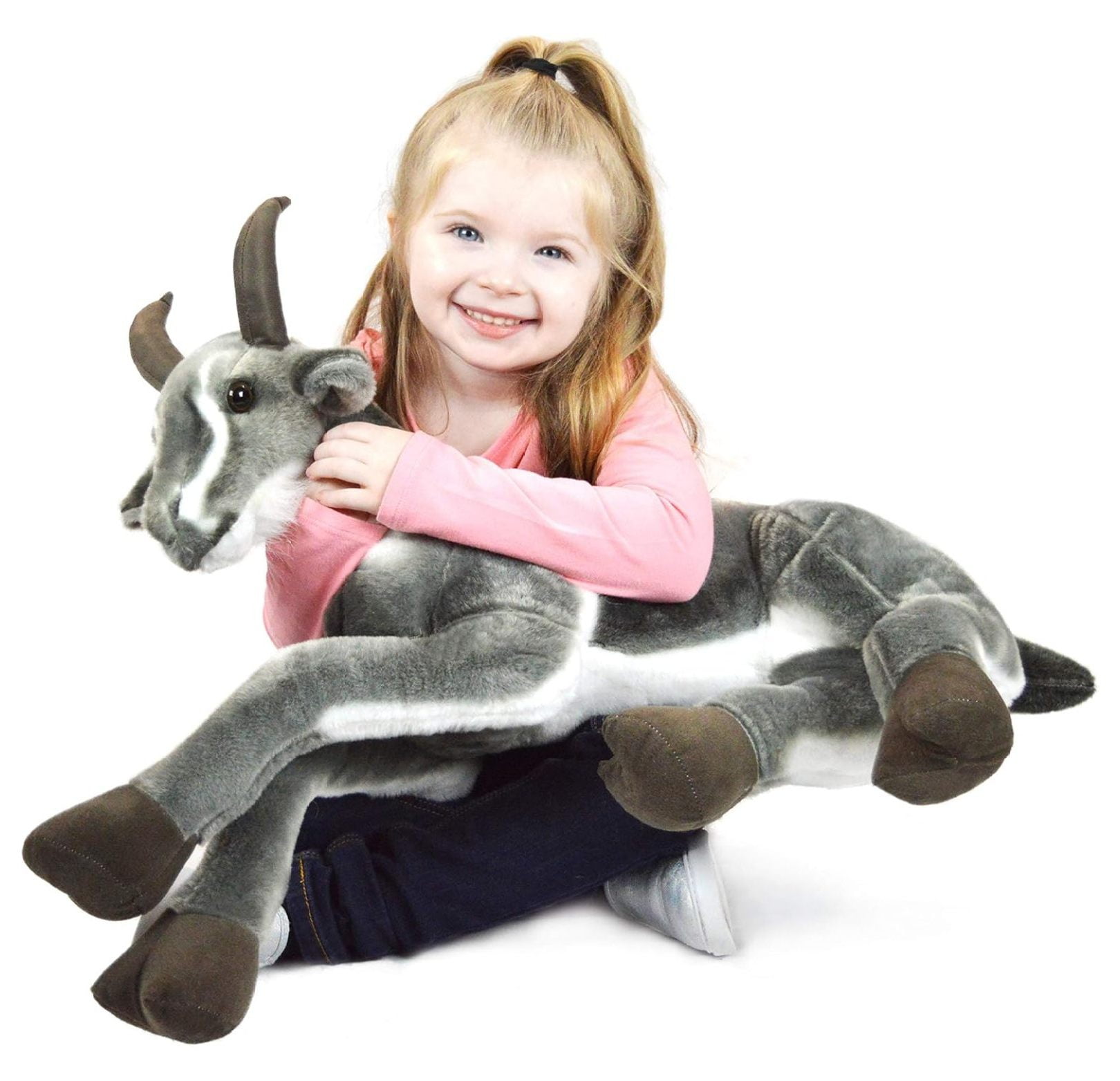 Samuel The Pygmy Goat - 27 Inch Stuffed Animal Plush - Walmart.com