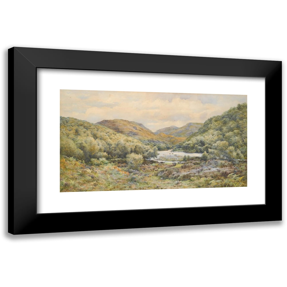 Samuel William Oscroft 24x15 Black Modern Framed Museum Art Print ...