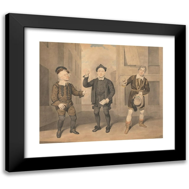 Samuel de Wilde 14x12 Black Modern Framed Museum Art Print Titled - A ...