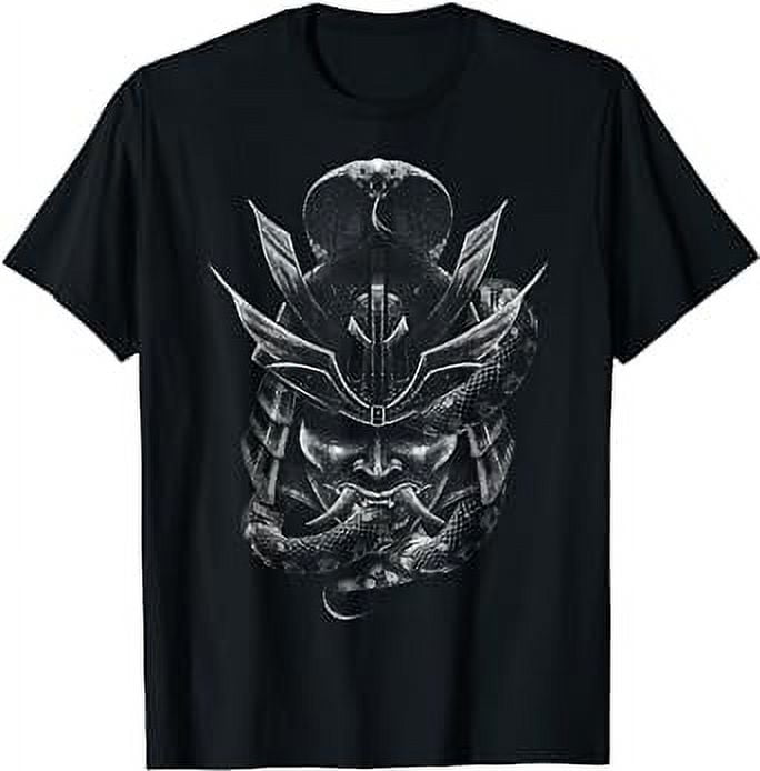 Samurai And Cobra T-Shirt - Walmart.com