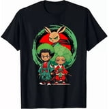 Samurai Boy, Girl Siblings Anime Afro, Japanese Retro - Walmart.com