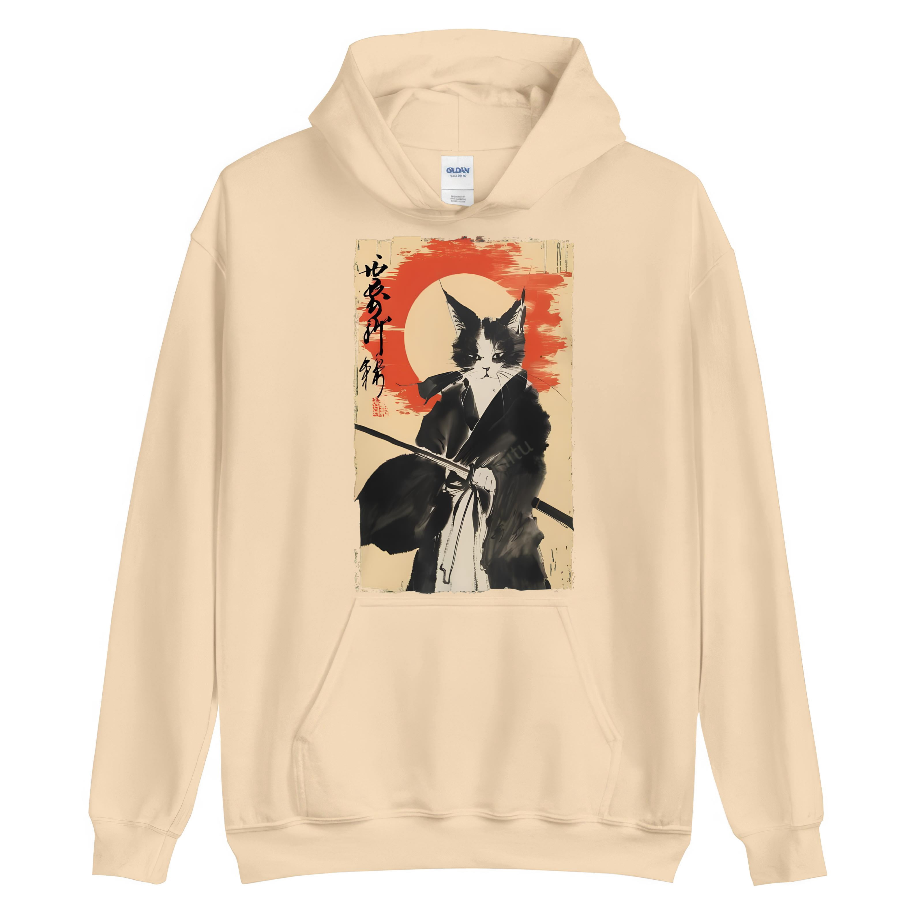 Samurai Cat Ukiyo-e Warrior Japanese Art Vintage Cat-TH43462 - Walmart.com