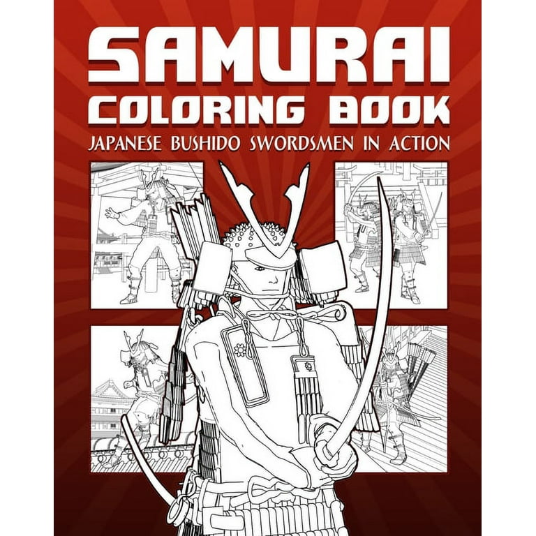 japanese samurai coloring pages