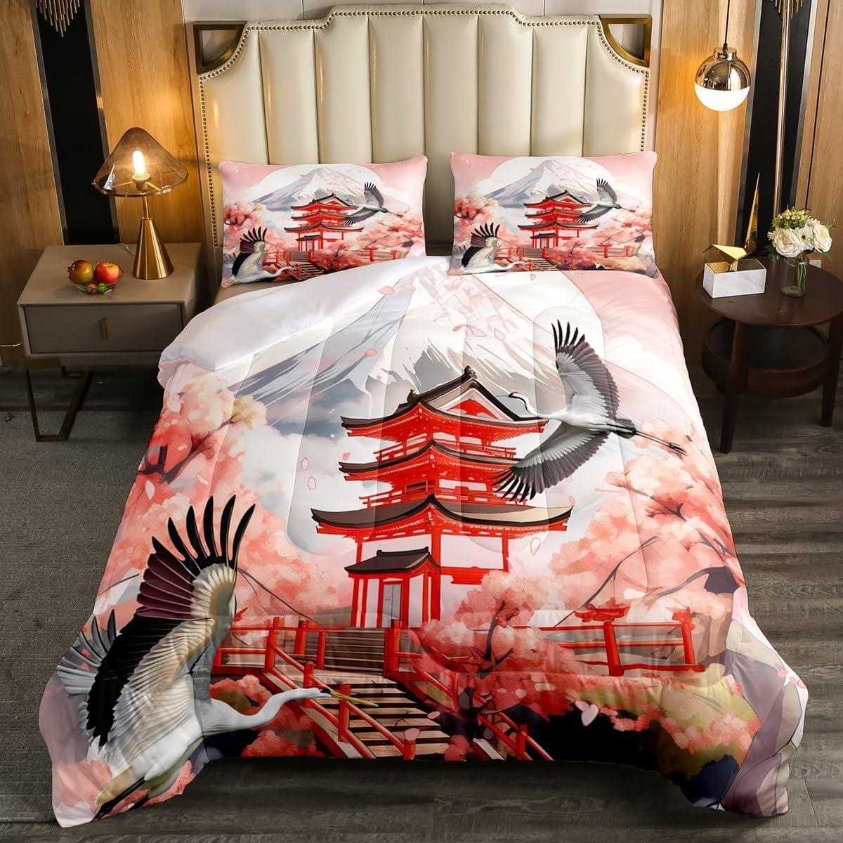 Samurai Comforter Set Size Japanese Style Print Bedding Japan Bushido ...
