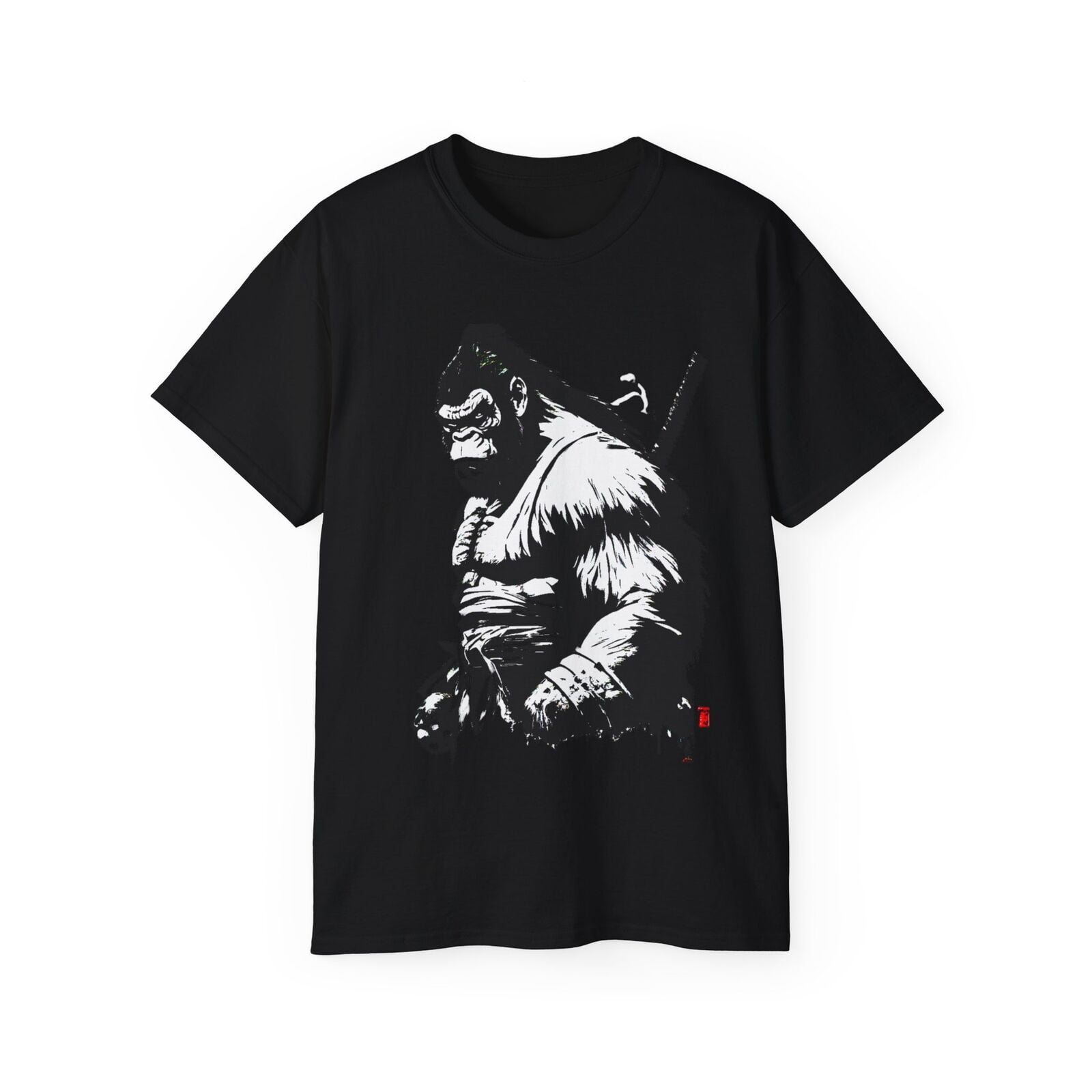 Samurai Gorilla, Ronin Apeman, Gorilla Samurai T-Shirt, Samurai T-Shirt ...