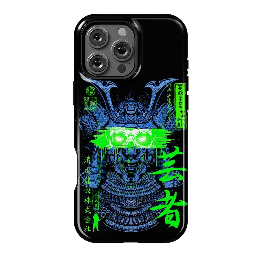 Samurai Green Phone Case Compatible with iPhone 11 to 16 Pro Max ...