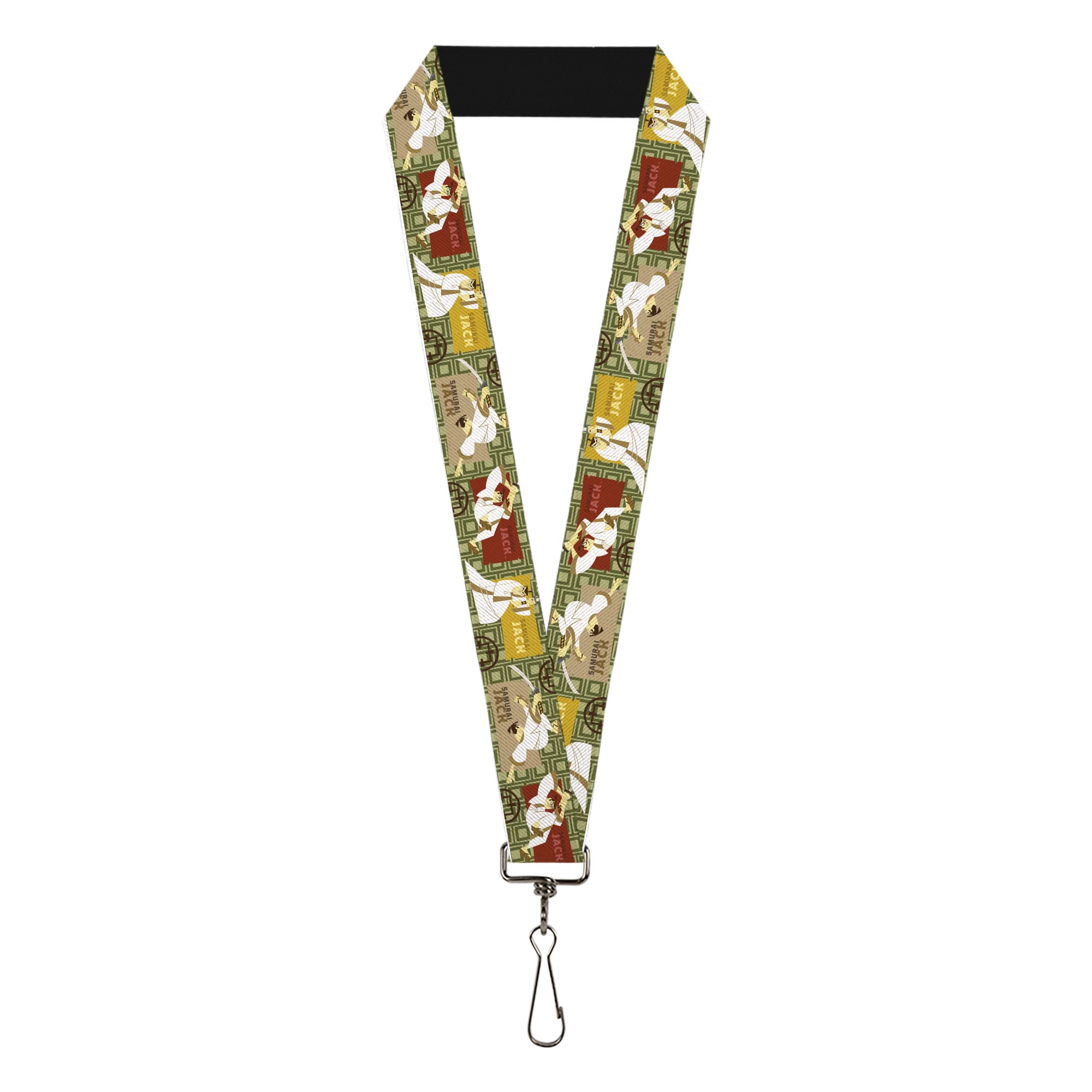 Samurai Jack Lanyard, Samurai Jack Title Logo and Action Pose Scenes ...