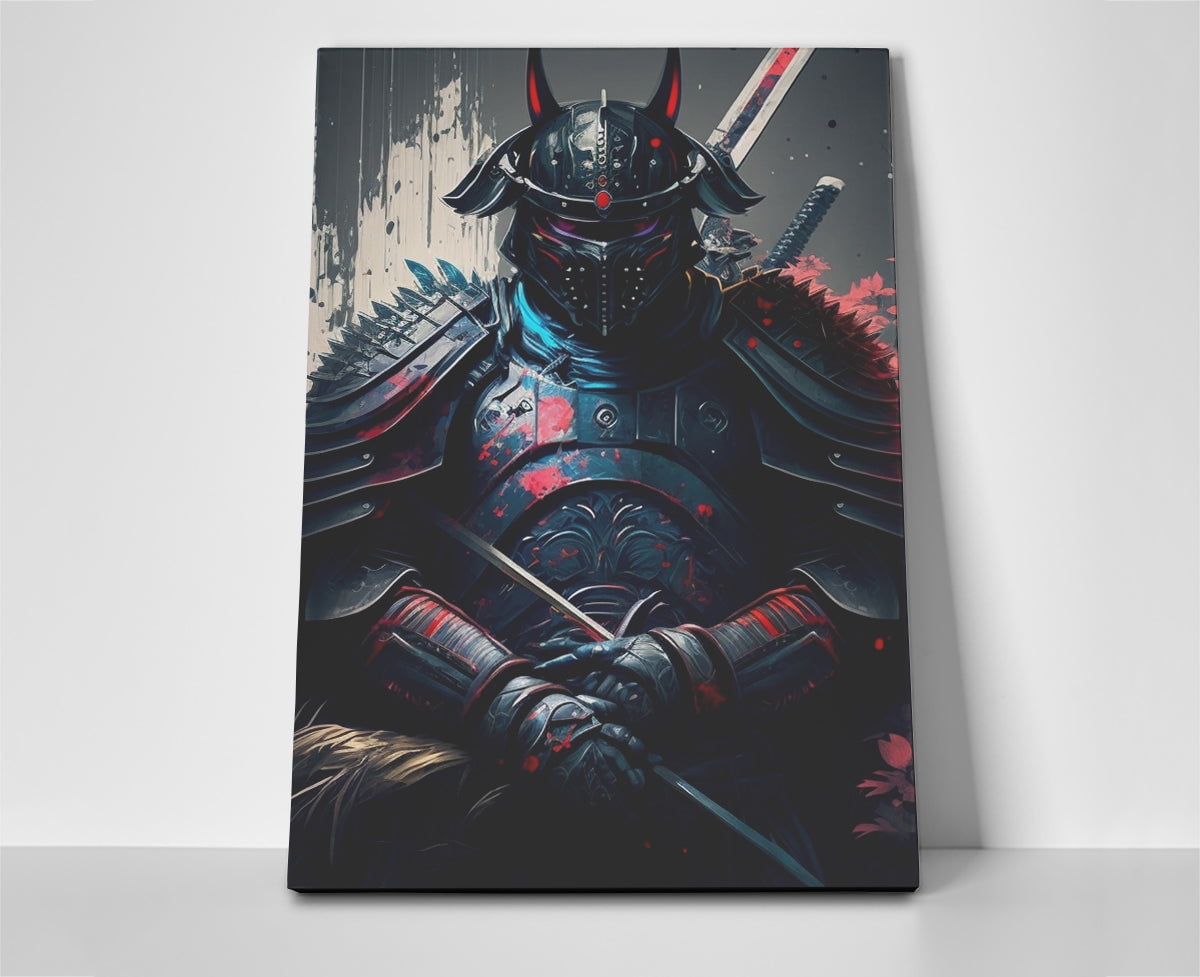 Samurai Poster or Wrapped Canvas - Walmart.com