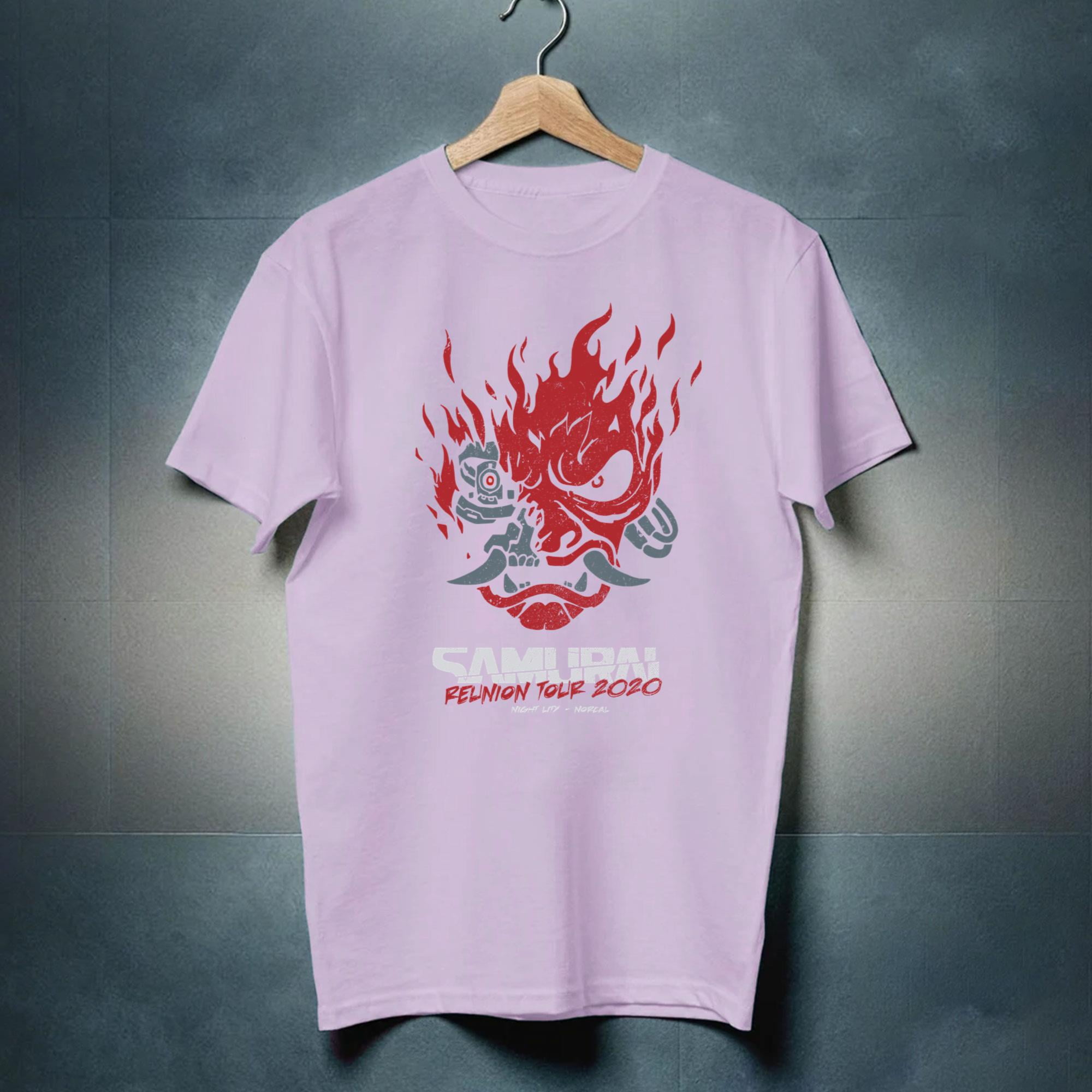 Samurai Reunion Tour Shirt Classic Samurai Band Shirt Cyberpunk Samurai ...