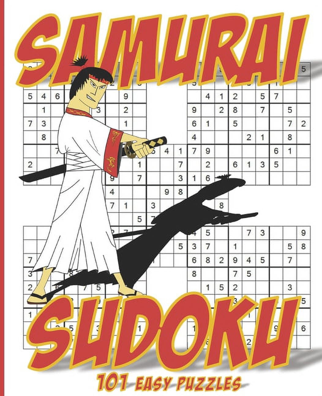 Samurai Sudoku - 101 Easy Puzzles: Fun Samurai Sudoku Puzzles - Easy ...