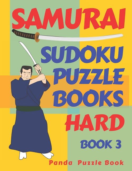 Book Samurai Sudoku Puzzle Books Hard - Book 3: Sudoku Variations ...