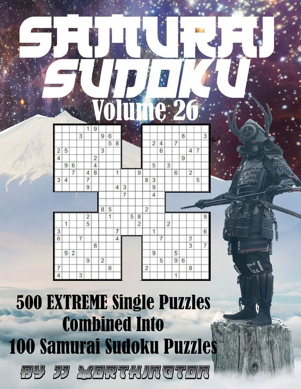 Samurai Sudoku Puzzles Large Print for Adults and Kids: Sudoku Samurai ...