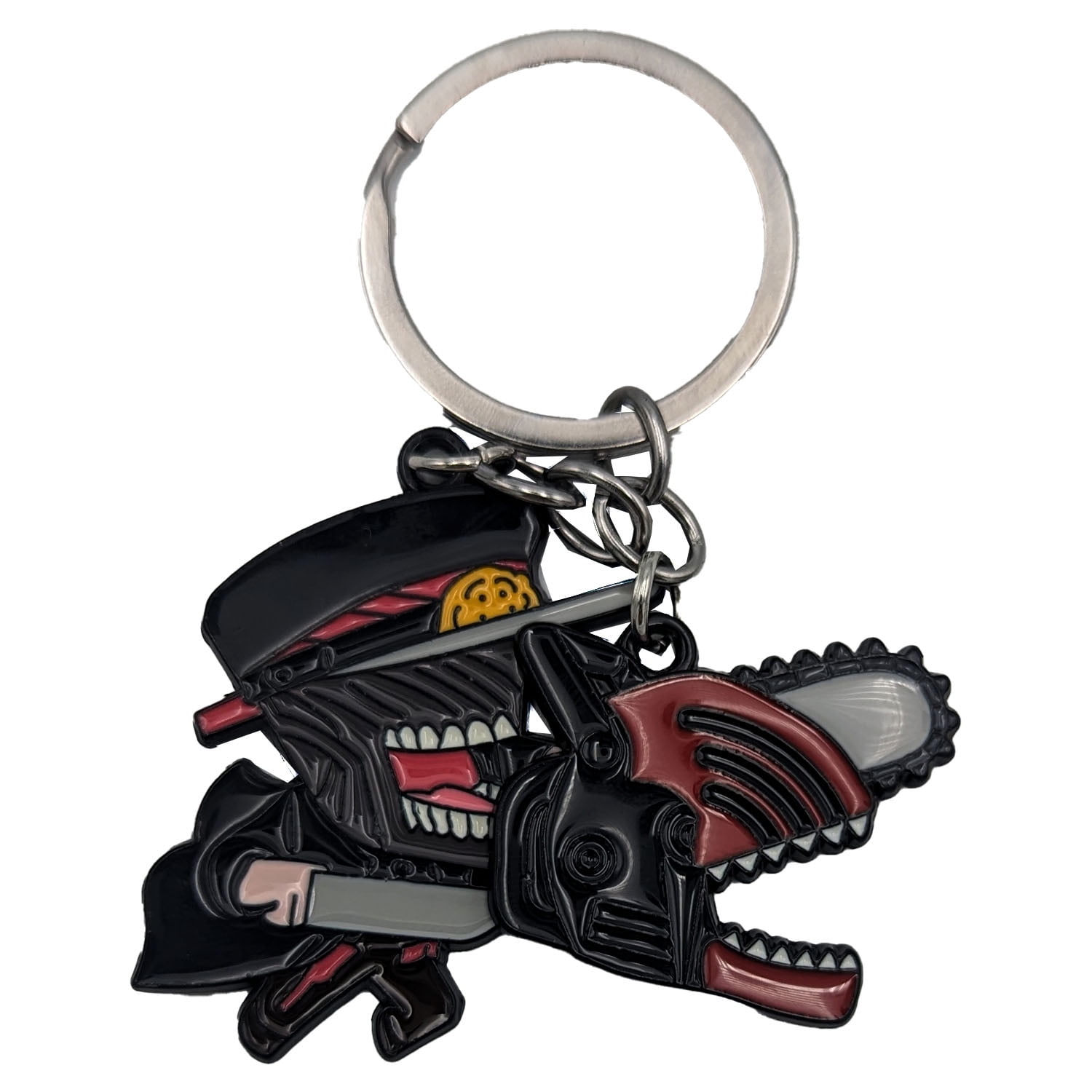 Samurai Sword & Denji Mask - Chainsaw Man 2 Pcs. Keychain - Walmart.com
