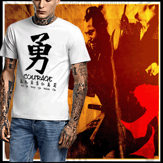 Samurai Warrior Bushido Code Kanji Japanese Katana Ronin Assassin T ...