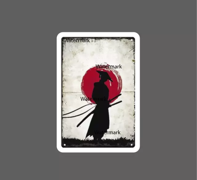 Samurai Warrior Sticker Discipline Sticker Phone Decal Water Bottle ...