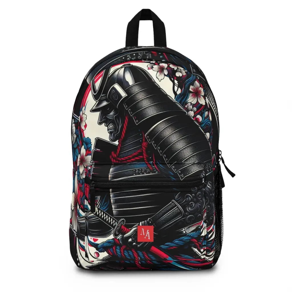 Samurai in Blooming Battle Gear- Backpack - Walmart.com