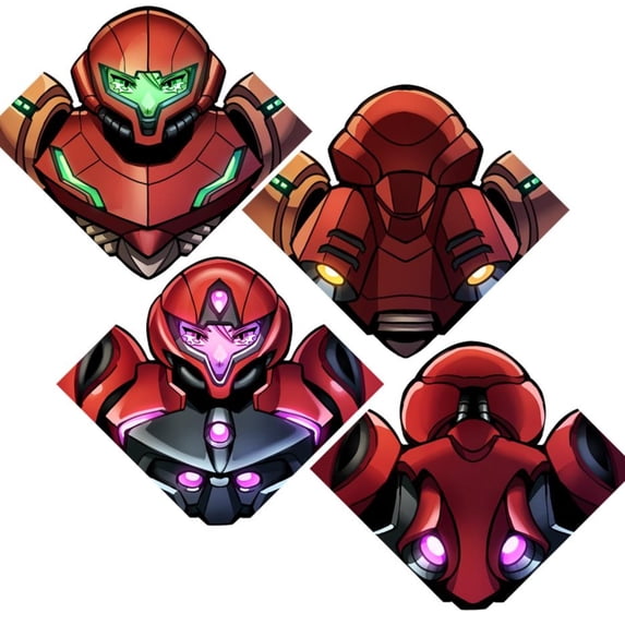 Samus Charms (1 keychain) - Walmart.com