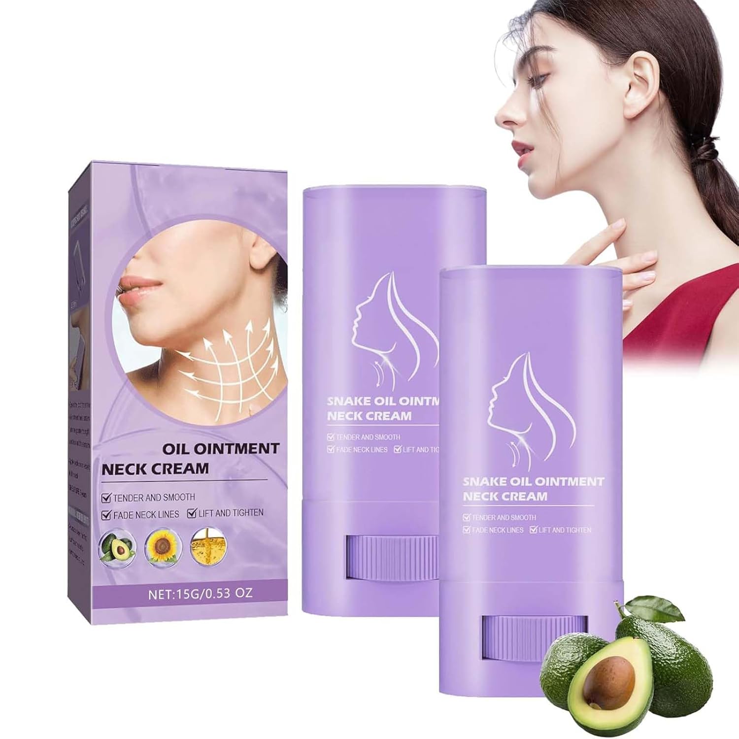 Samuwak Neck Care Stick, Samuwak Neck Care Cream, Neck Care Cream, Neck ...