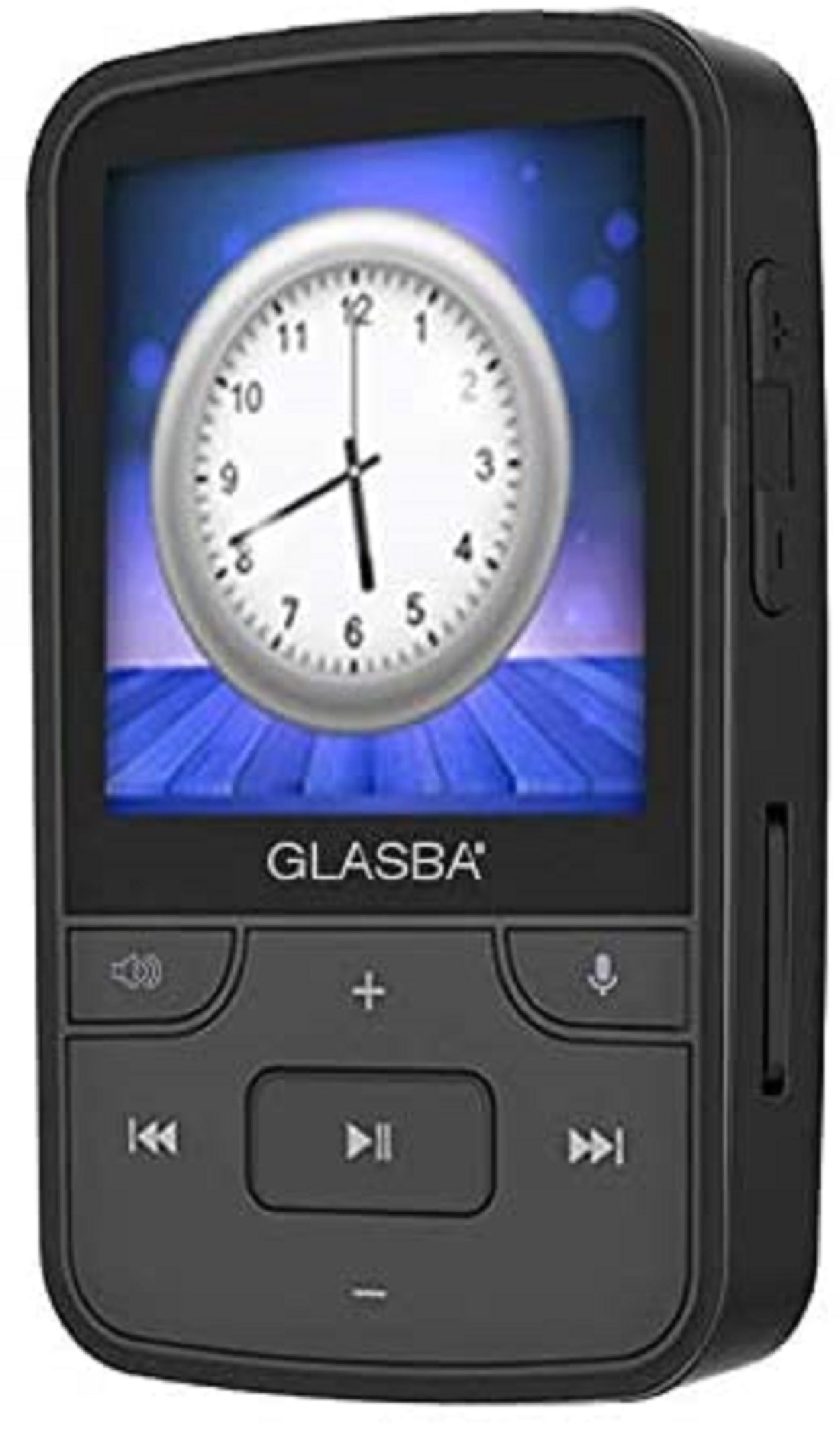 Samvix Glasba8 MP3 Player Black MP3 Player with Voice Recording 8GB ...