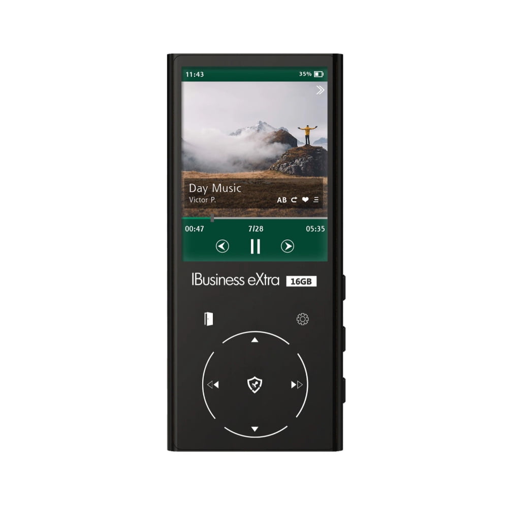 Samvix IBusiness eXtra 16GB Kosher MP3 Player with Dual Micro SD Slots ...