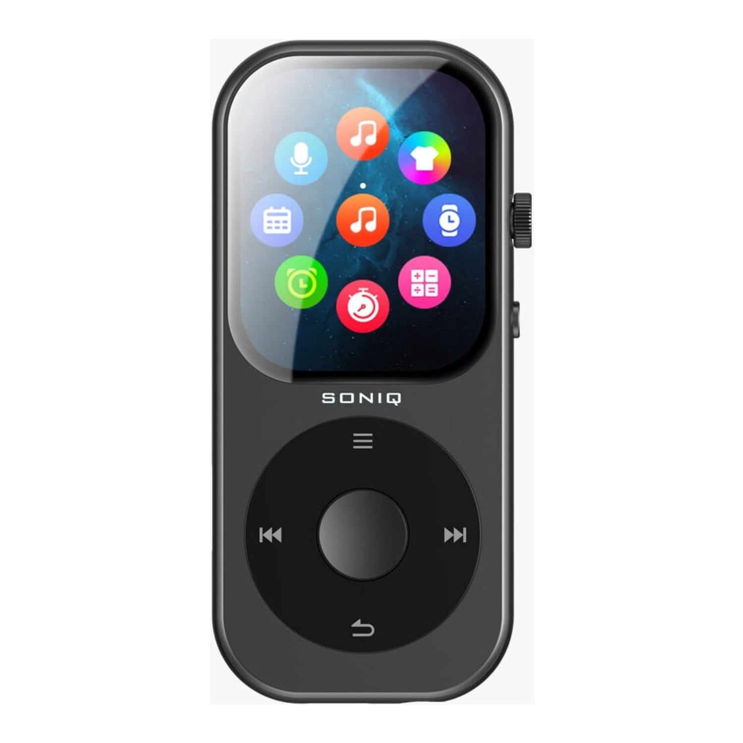 Samvix SONIQ Kosher Touch 32GB MP3 Player with SD Slot (Black ...