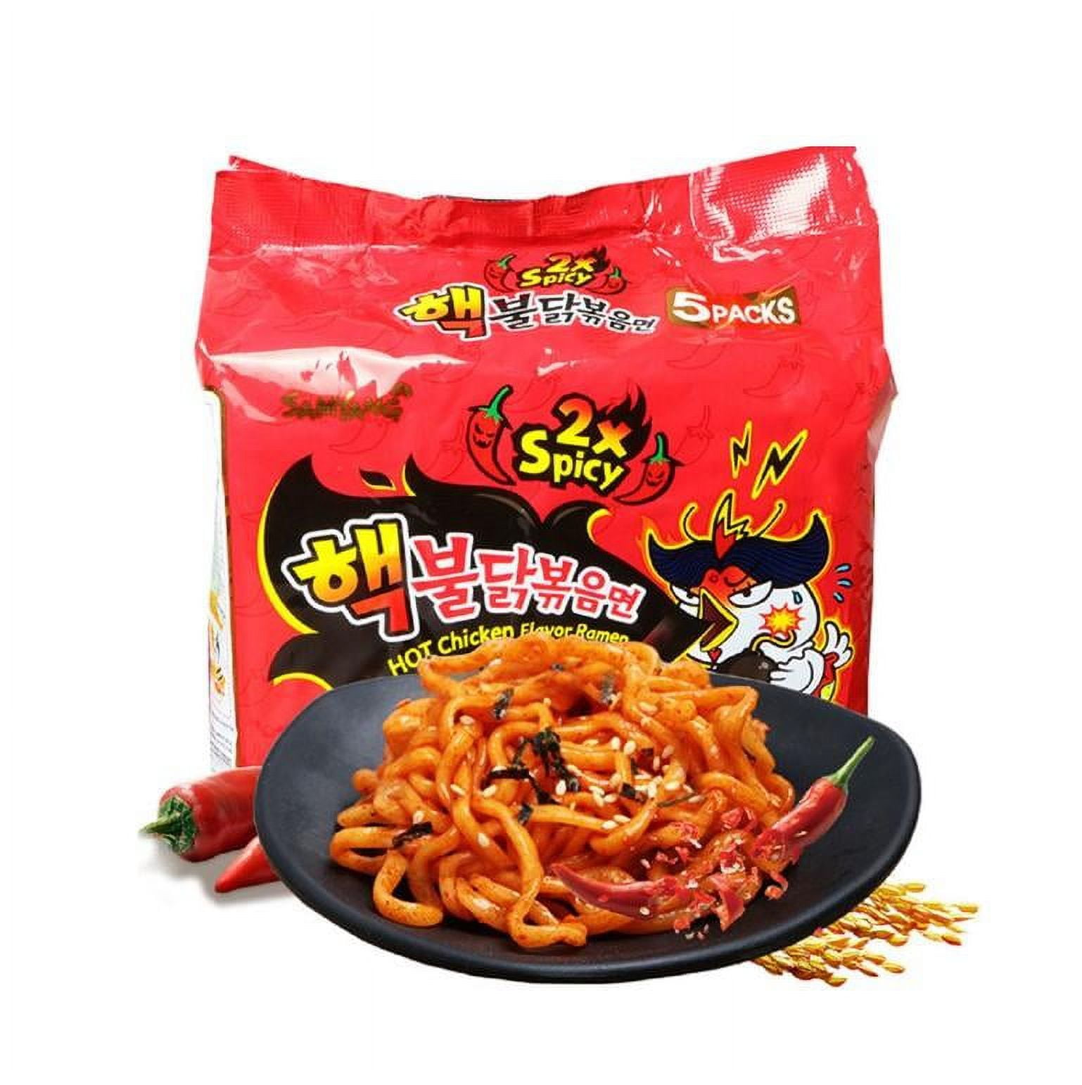 Samyang 2X Spicy Hot Chicken Ramen Pack - Buldak Ramen (700g-5PK ...