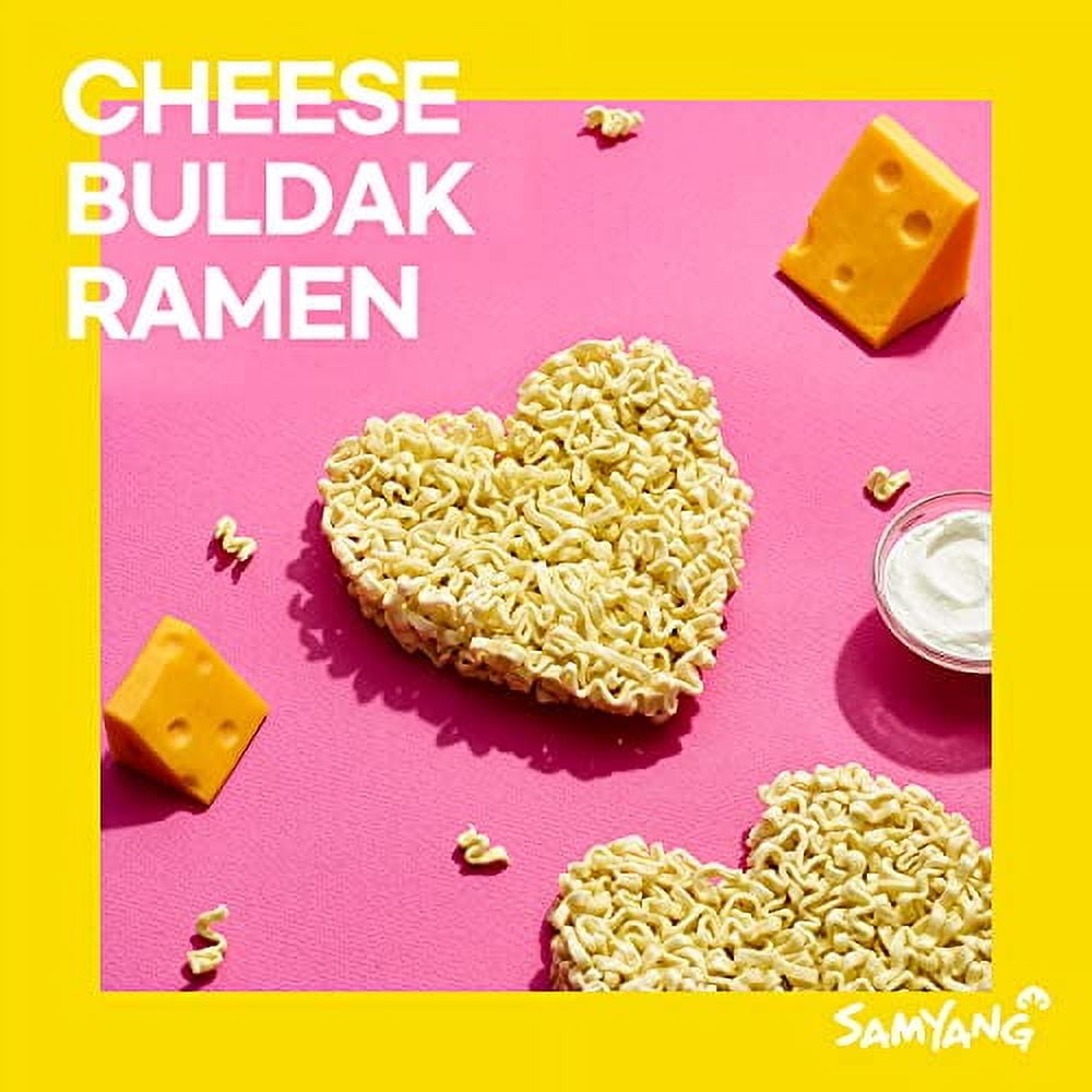 Samyang Buldak Carbo Korean Hot Spicy Chicken Stir Fried Ramyun 4.58 oz ...