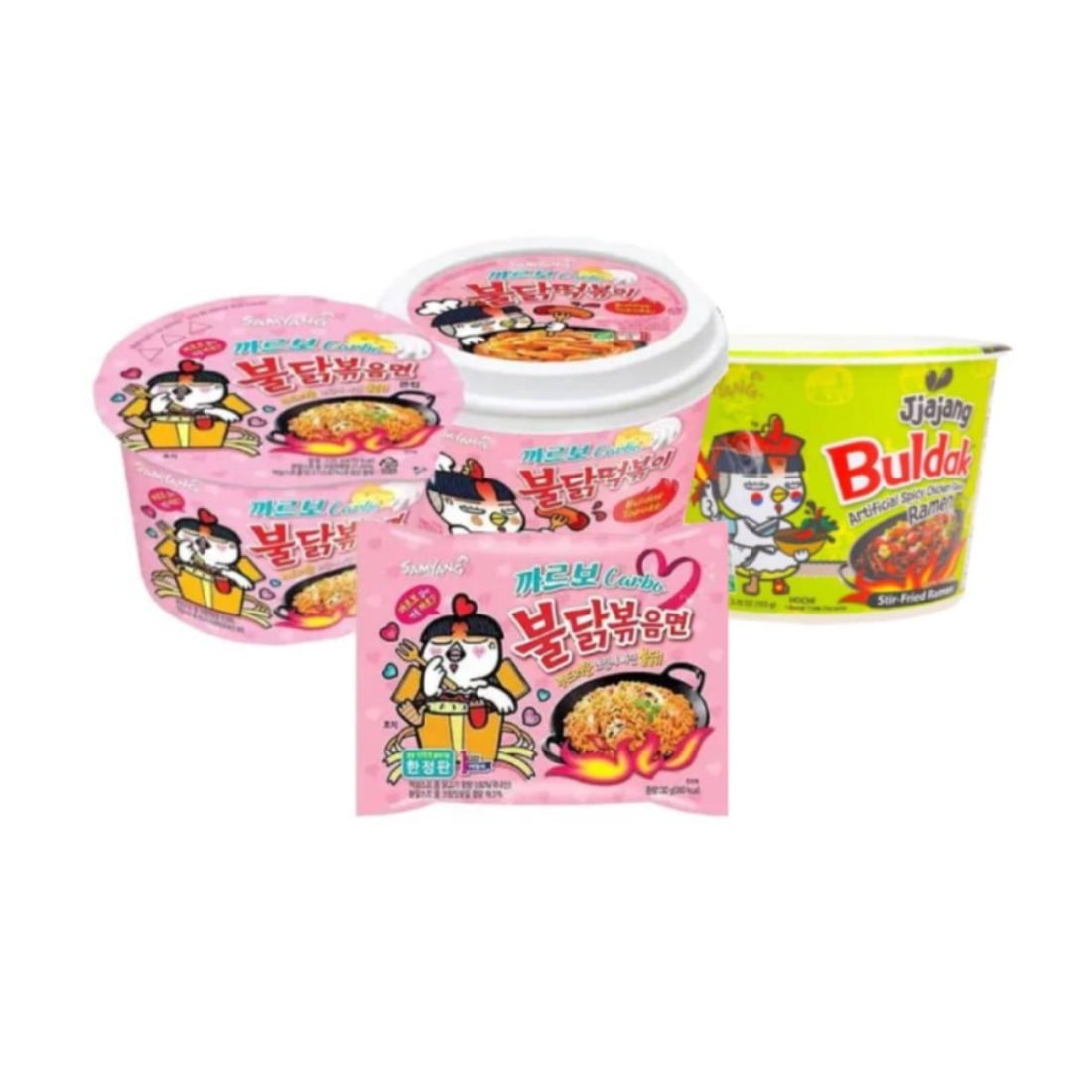 Samyang Buldak Carbonara Combo- Carbonara Noodle 4.5oz (Pack of 1 ...