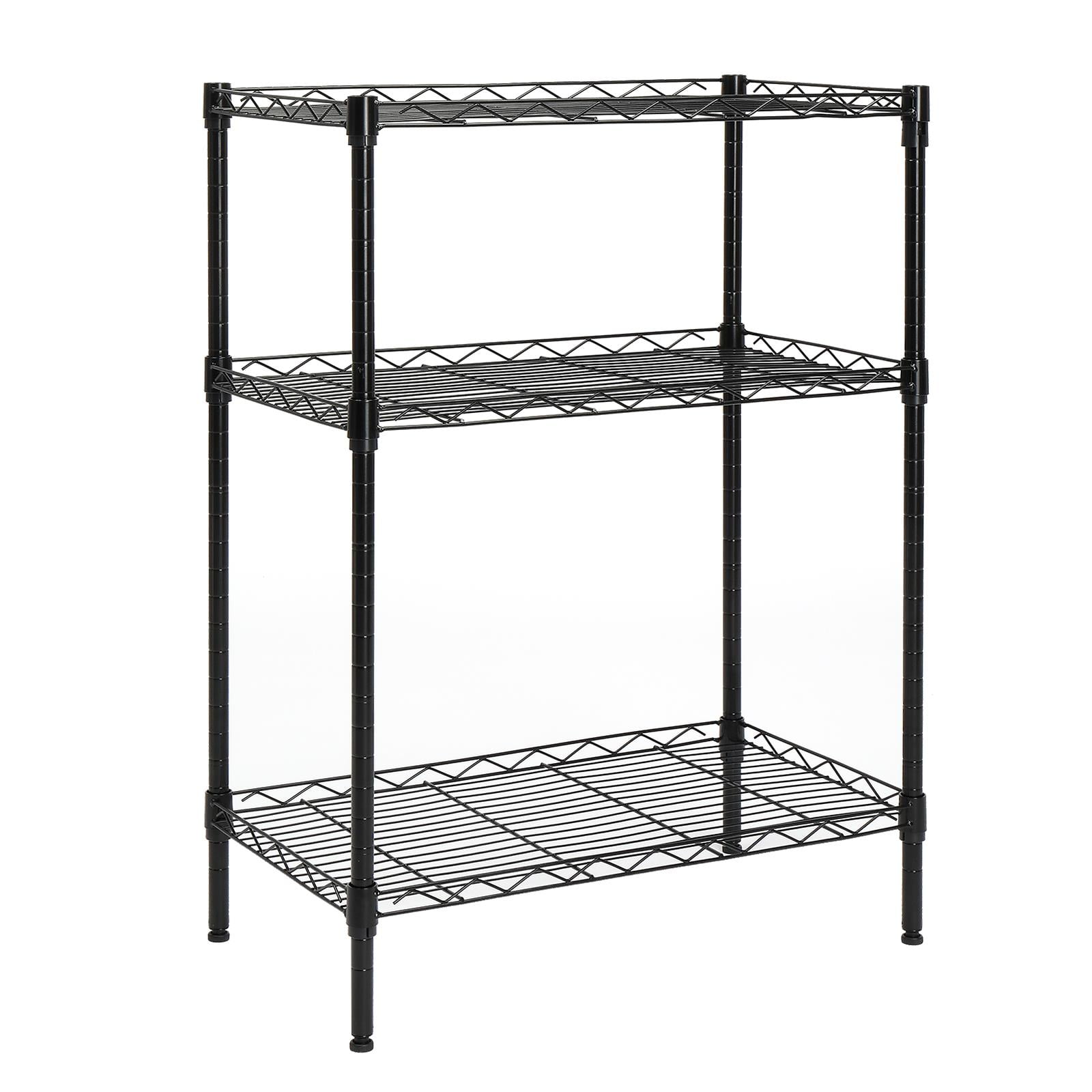 Free Shipping! SamyoHome 3 Tier Heavy Duty Steel Wire Shelving Kitchen ...
