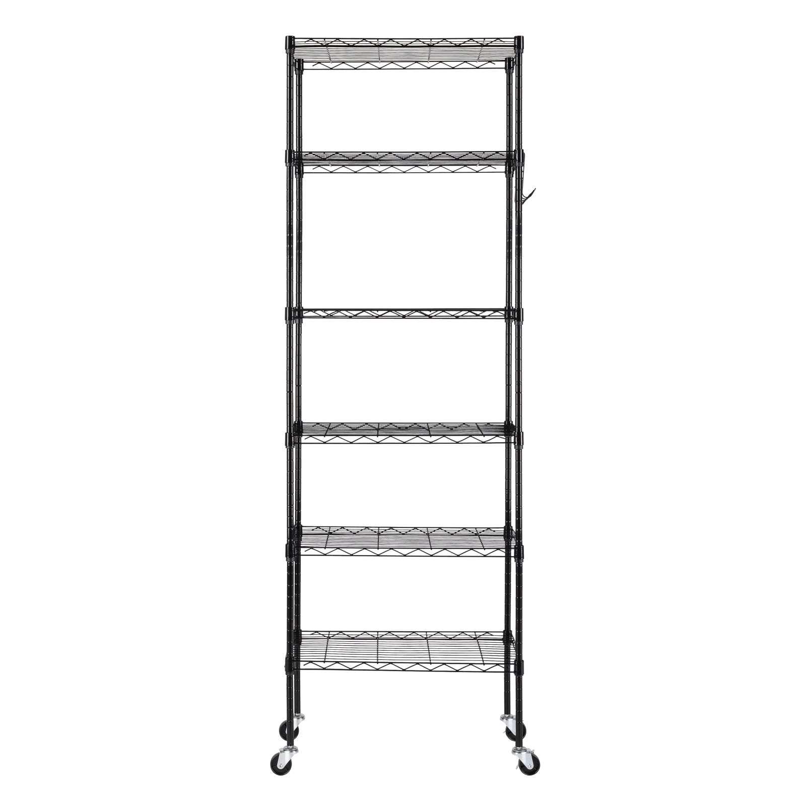 SamyoHome 6 Tier Adjustable Wire Shelving Rack, Storage Unit for Garage ...