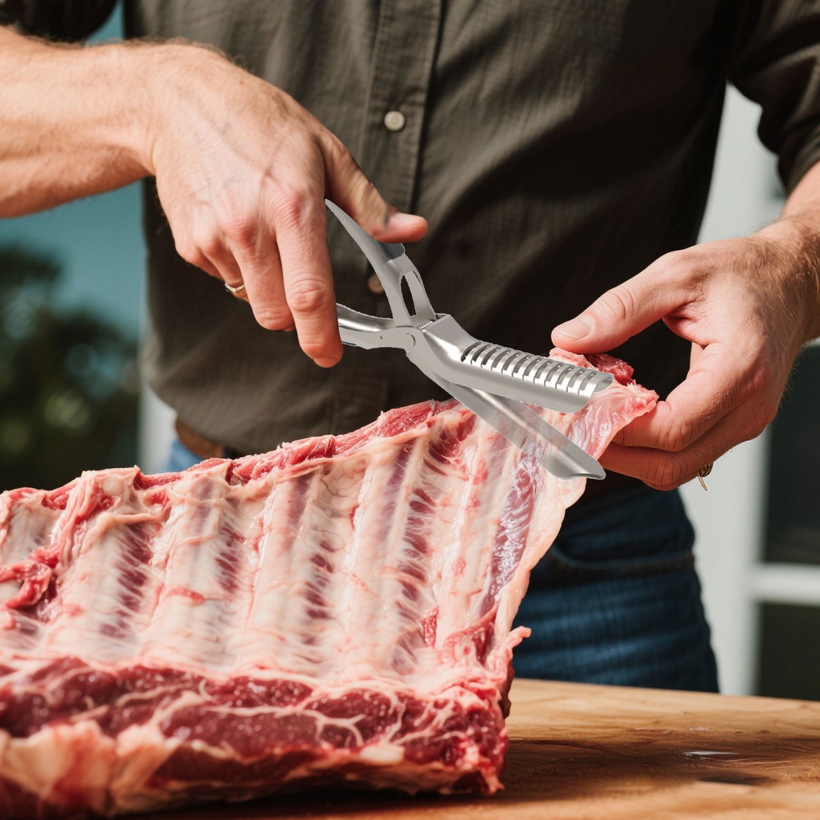 Samzpon Rib Membrane Remover Alloy Tool Kit The Ultimate Rib Prep Tool ...