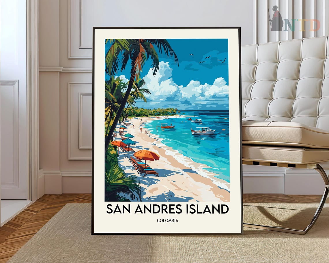 San Andreas Island Poster, San Andreas Islandsan Andreas Island Print, San Andreas Island Photo ...