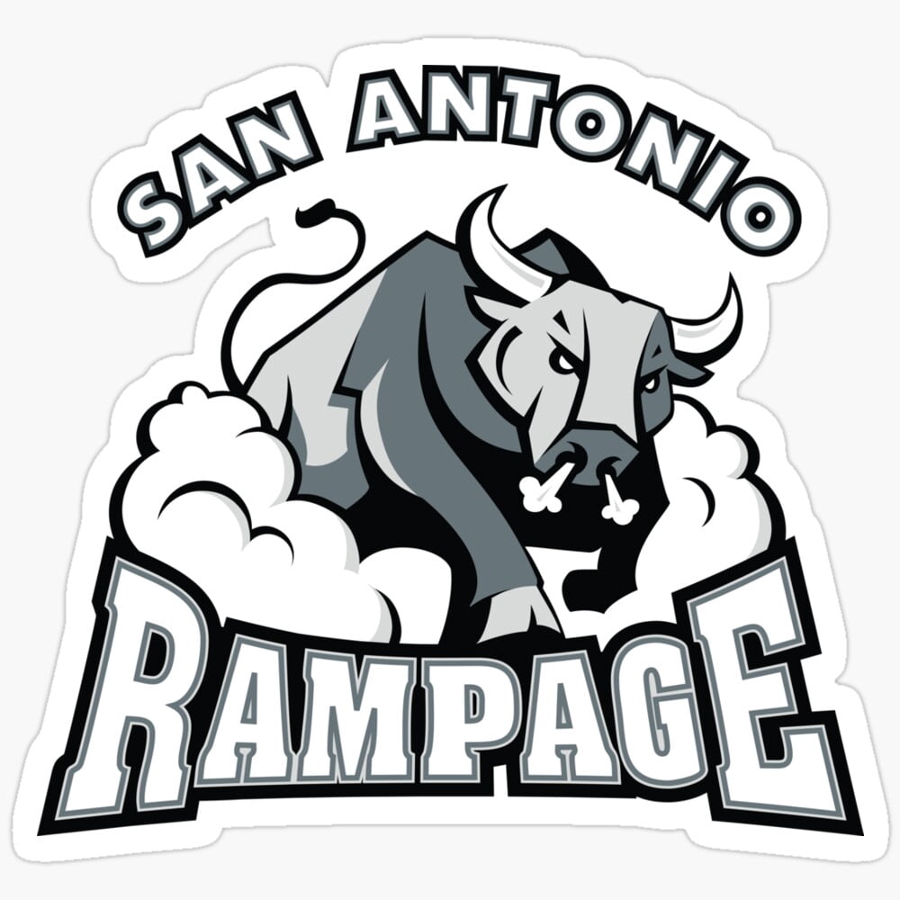 San Antonio Rampage Sticker Baseball Sticker, Football Sticker ...