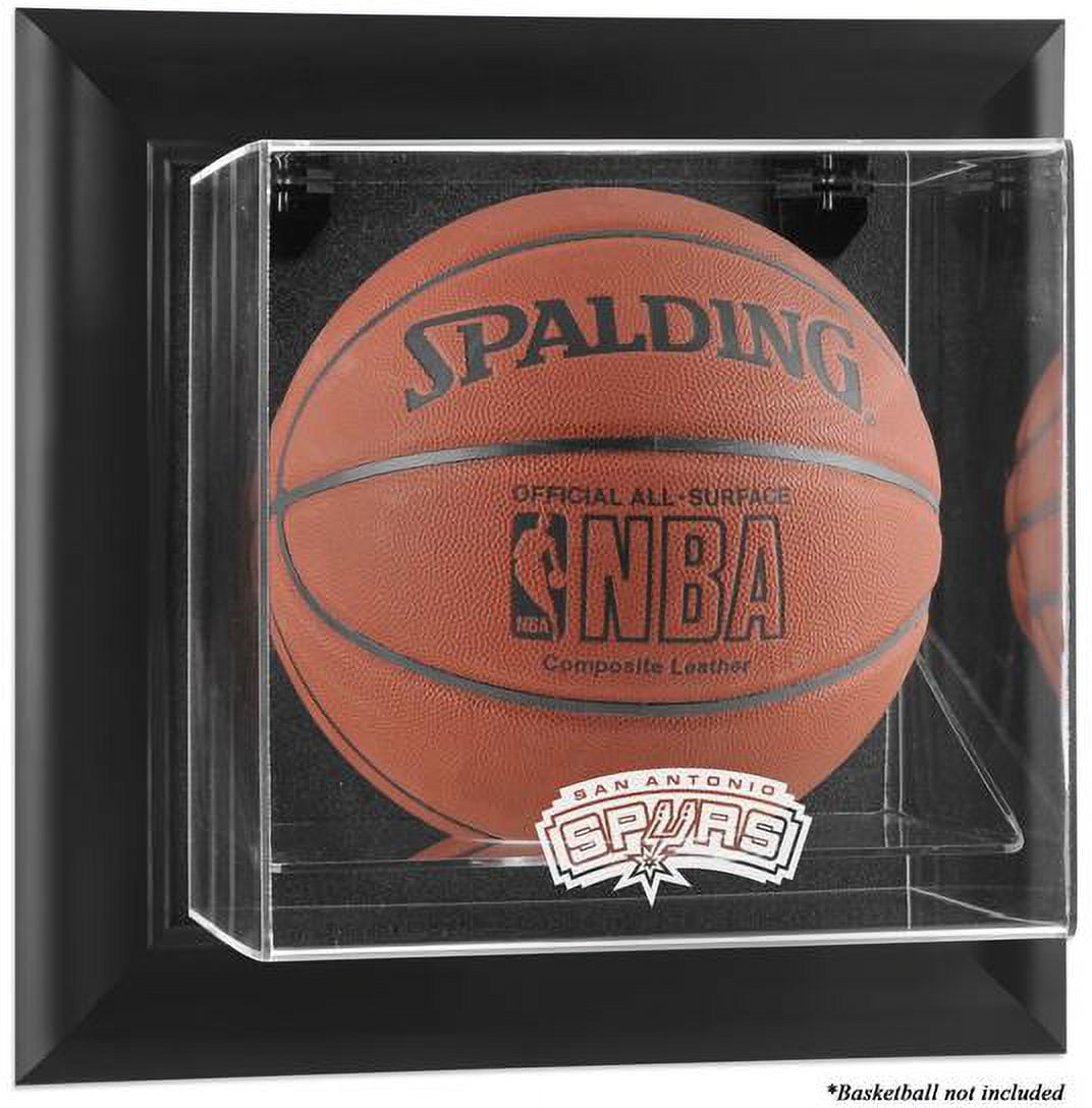 San Antonio Spurs (2002-2017) Black Framed Wall-Mounted Team Logo ...