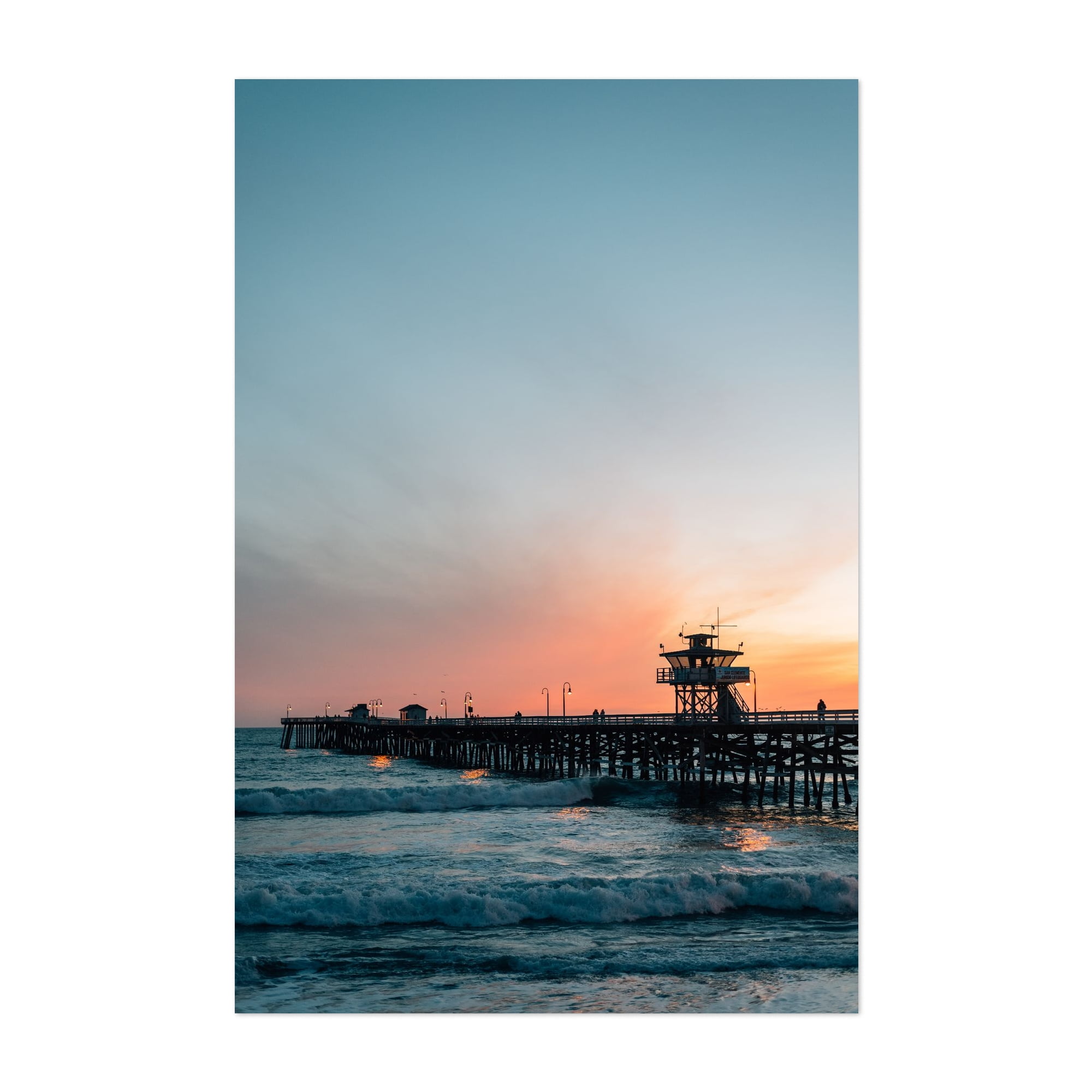 San Clemente Pier 03 - San Clemente California Photography Sunset Ocean ...