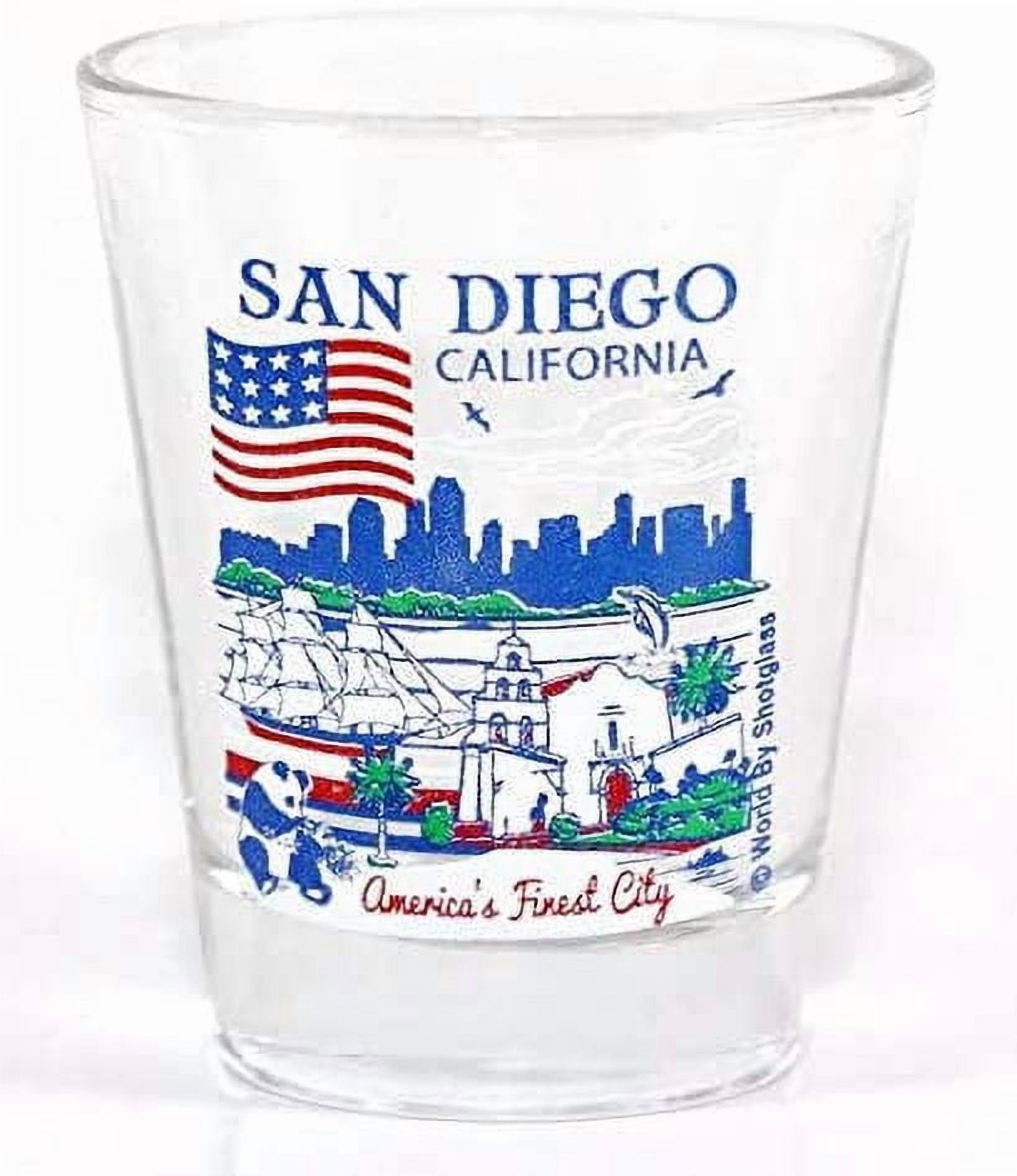 San Diego California Great American Cities Collection Shot Glass ...